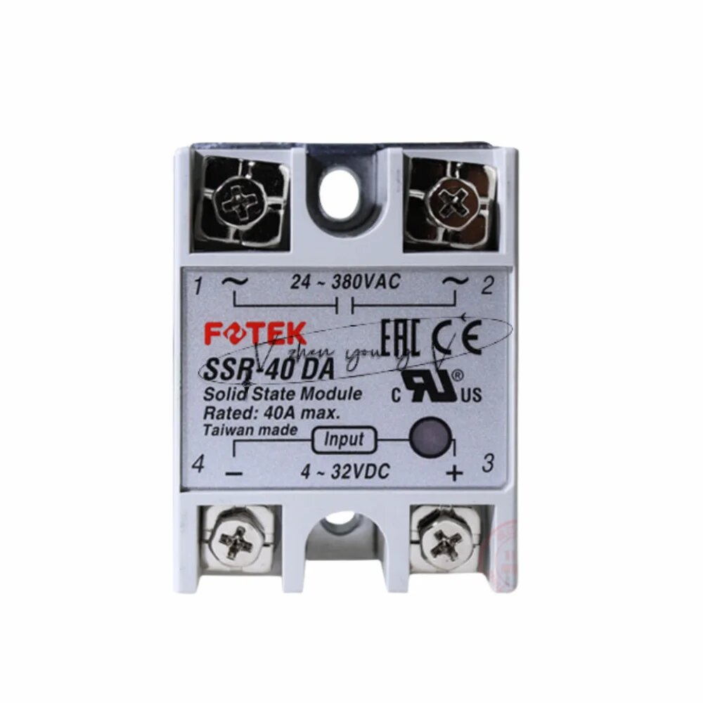 Реле твердотельное FOTEK SSR-40DA 40A