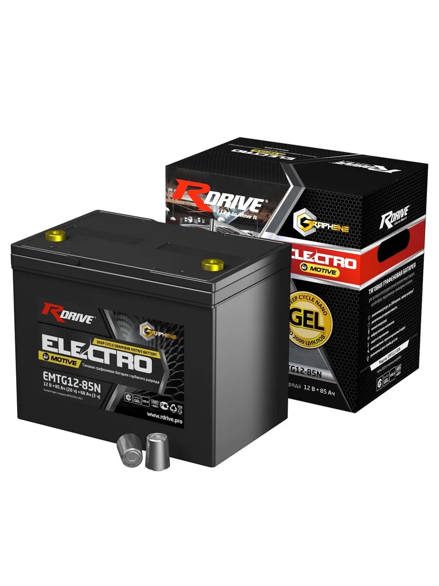 Аккумулятор RDrive ELECTRO Motive EMTG12-85N 12V 85Ач