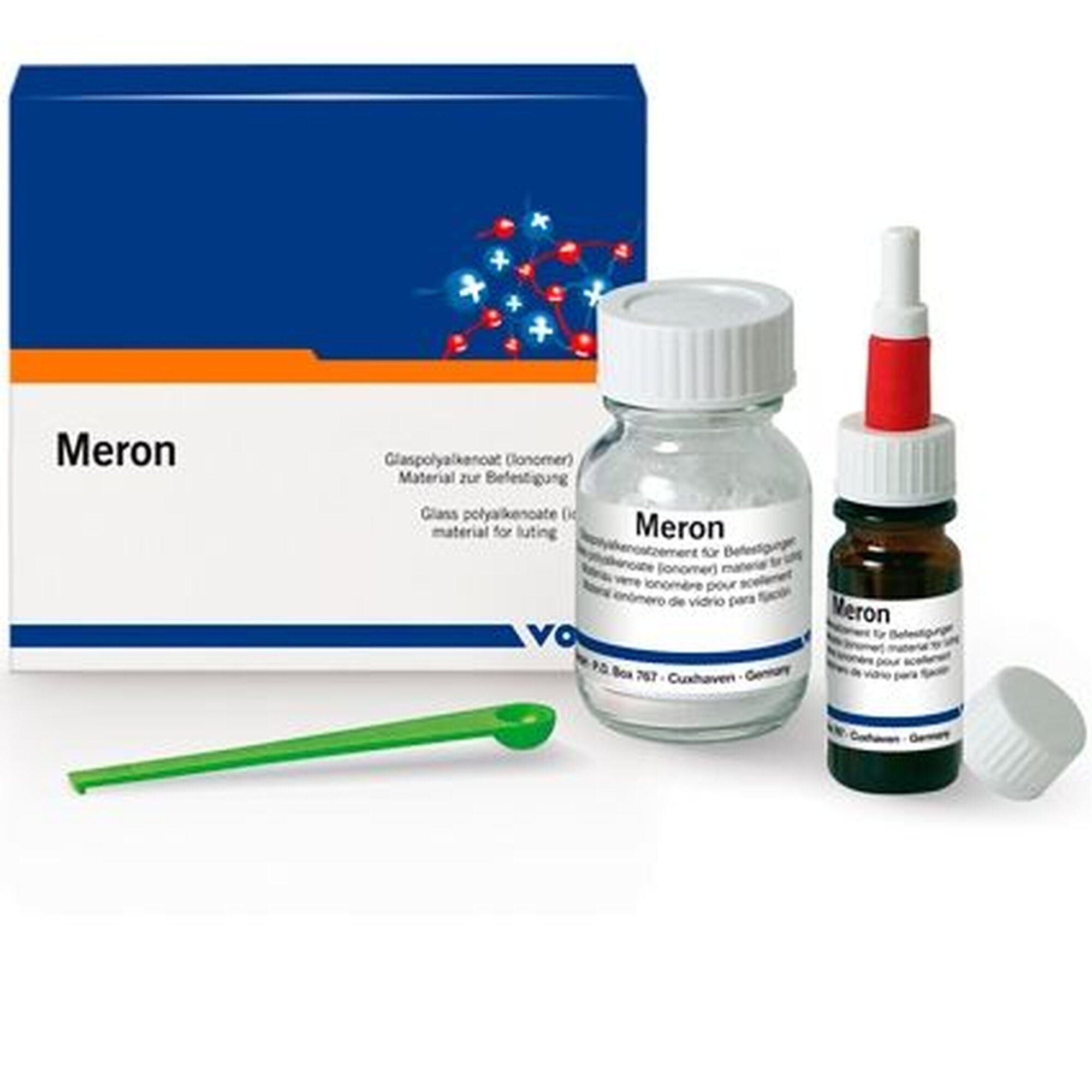 Мерон (Meron) стеклоиномерный цемент для фиксации коронок (35гр+5мл) VOCO
