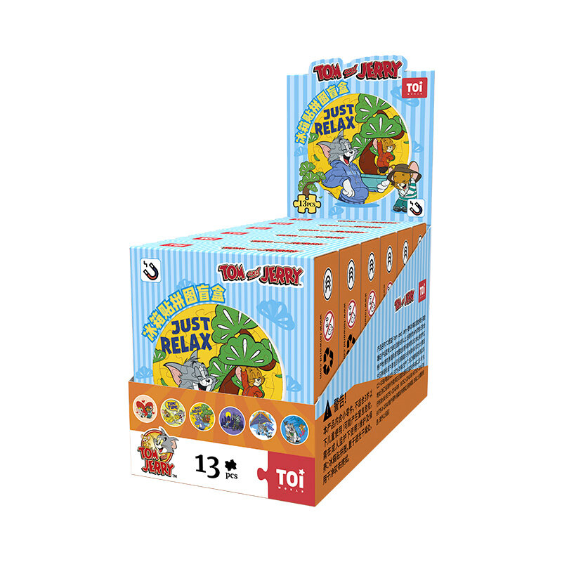 Магнит на холодильник унисекс TOI Том и Джерри Full Box 6 Pcs, Весёлая история кошек и мышей