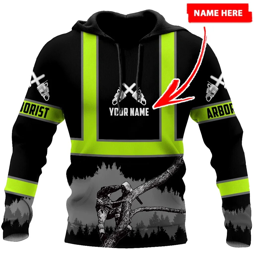 Мужская толстовка Arborist 3D, XXL, hoodies