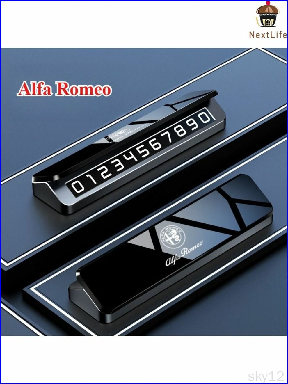 Премиальная Автовизитка Для Парковки Alfa Romeo