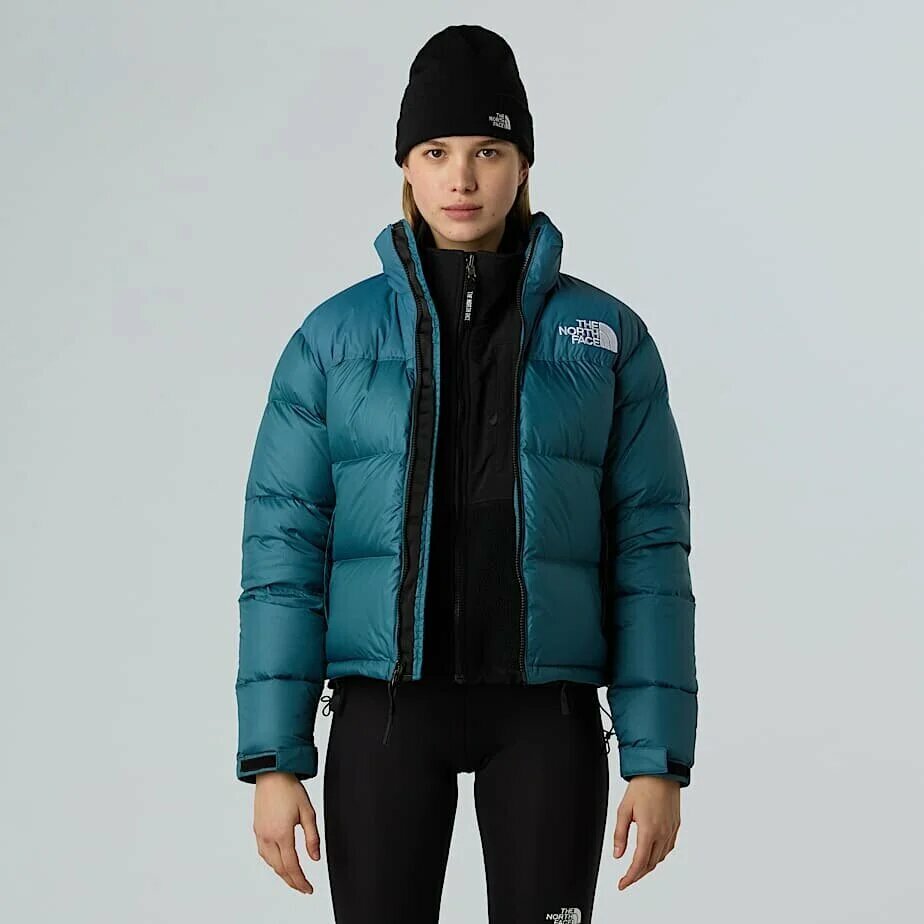 Куртка The North Face 1996 Retro Nuptse, размер M, бирюзовый — фото 1