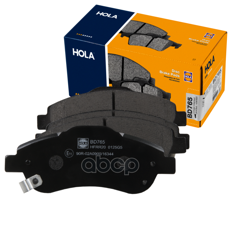 Колодки тормозные дисковые HOLA арт. BD765