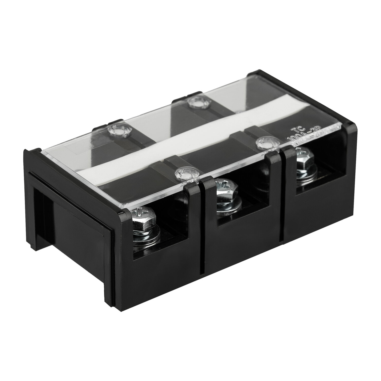 Блок зажимов клеммный БЗН ТС-1003 35мм2, 100A, 3 пары REXANT