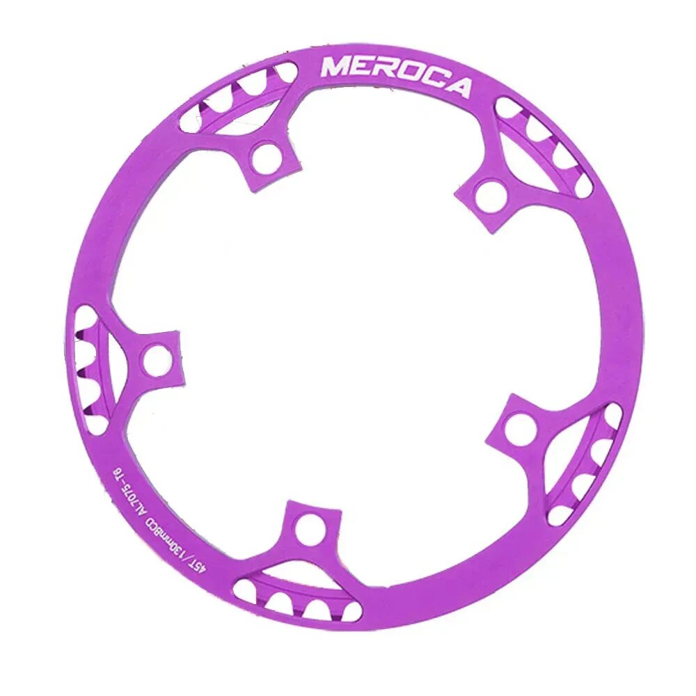 MEROCA шатуны квадратные 170 мм, звезда 53T, Purple