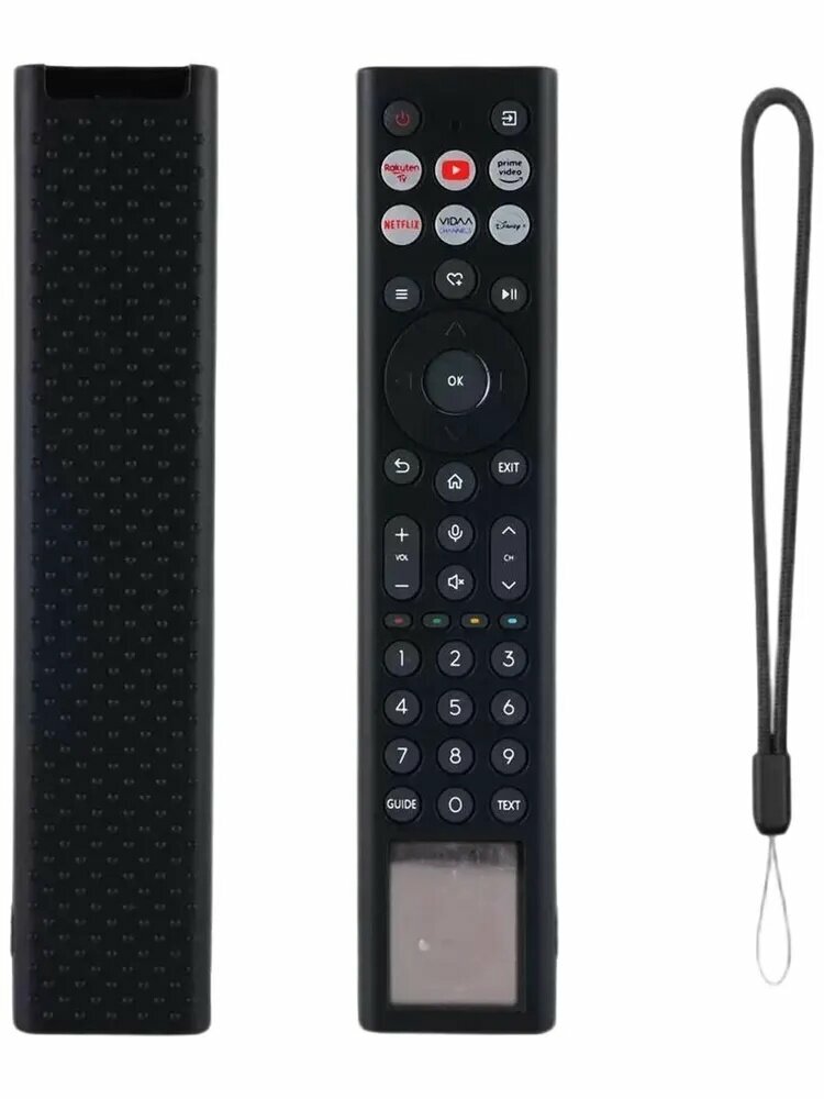 Силиконовый чехол для пульта Hisense ERF6C66H, солнечный ТВ пульт, утолщенный, противоударный, защитный