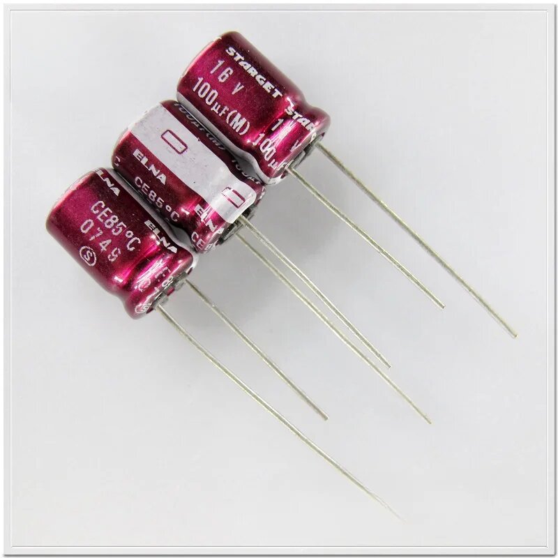Электролитические конденсаторы ELNA STARGET 100uF/16V 10шт