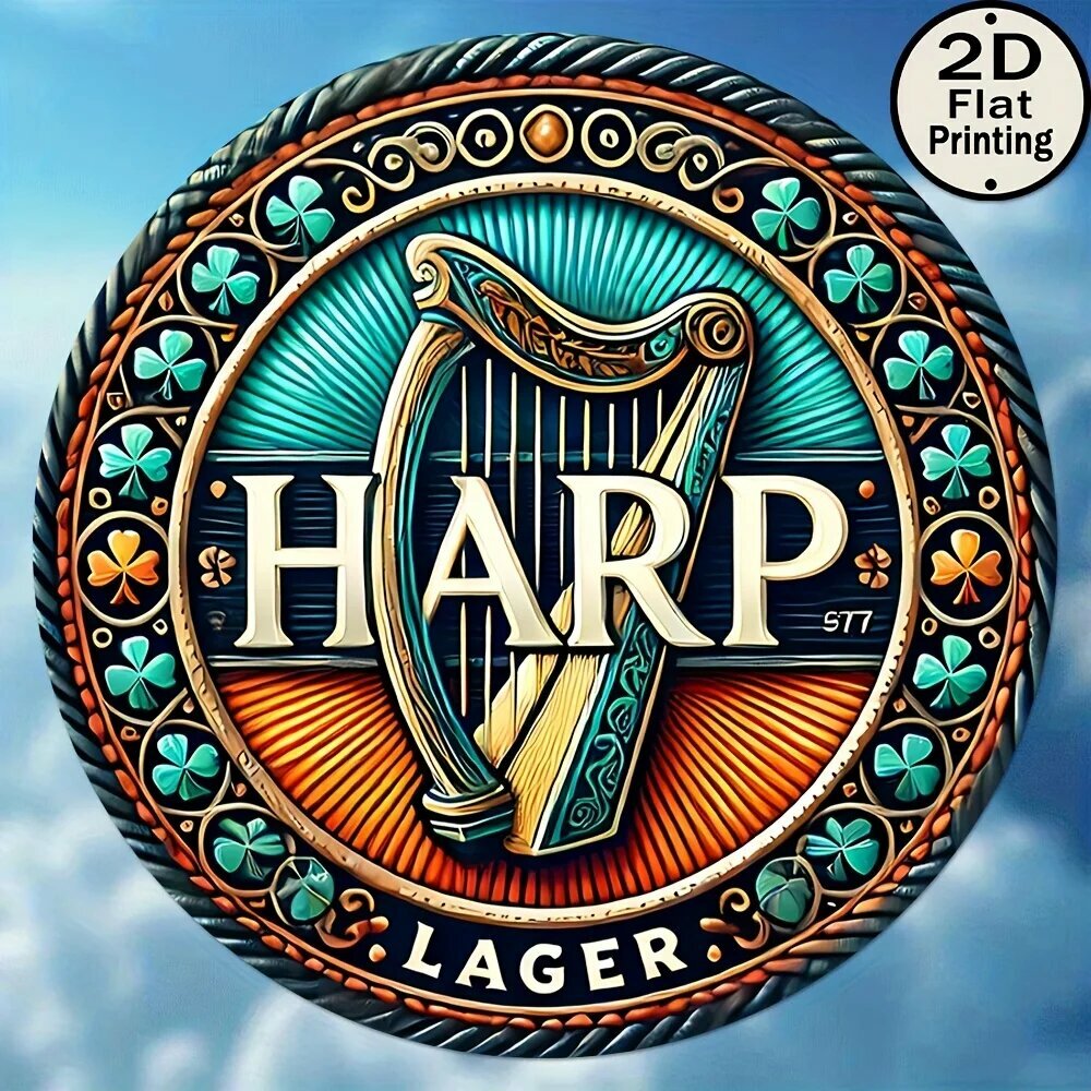 Винтажная металлическая табличка Halp Beer CIFBUY 8x8 дюймов