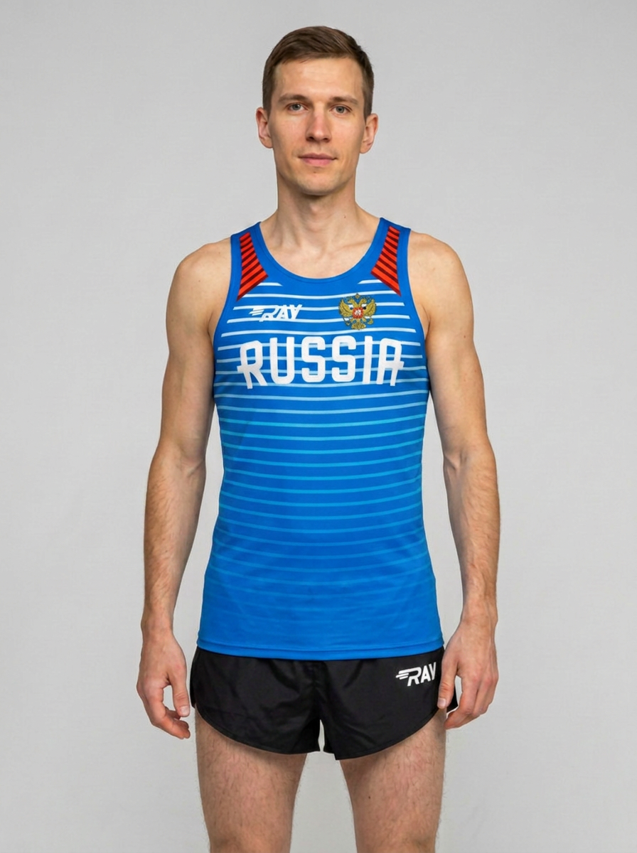 Майка спортивная спортивная для бега (men)