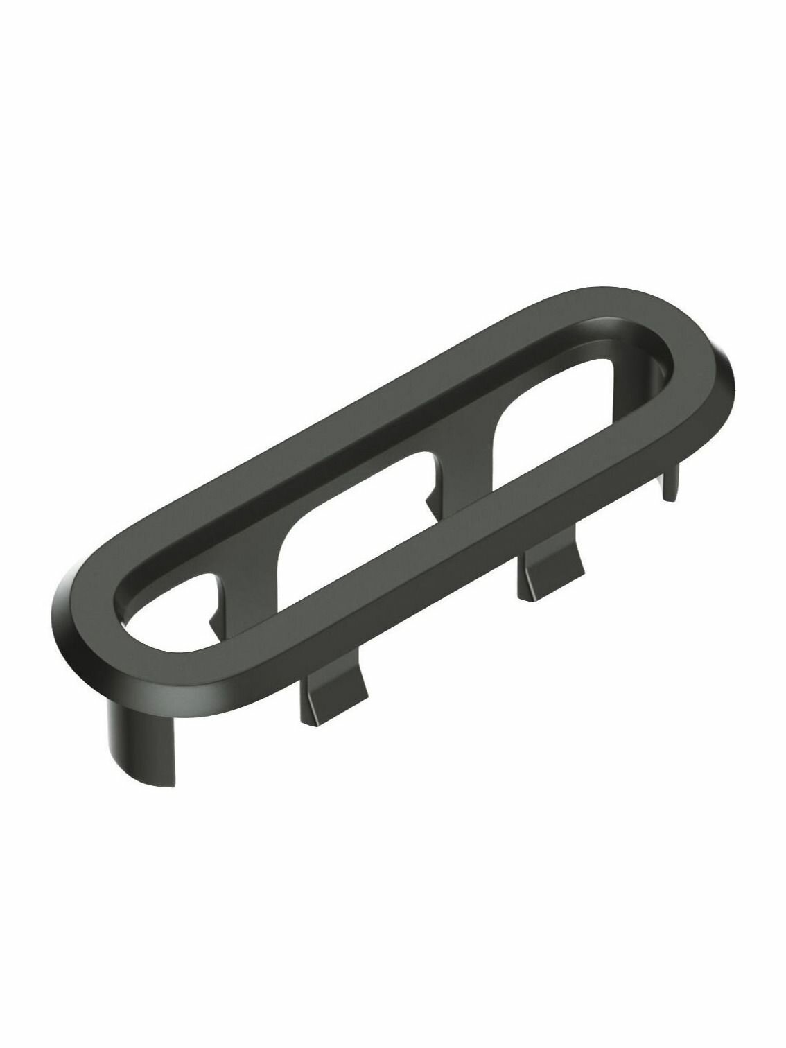 Обрамление перелива для раковины Ceramicanova, CN010MB, черный матовый