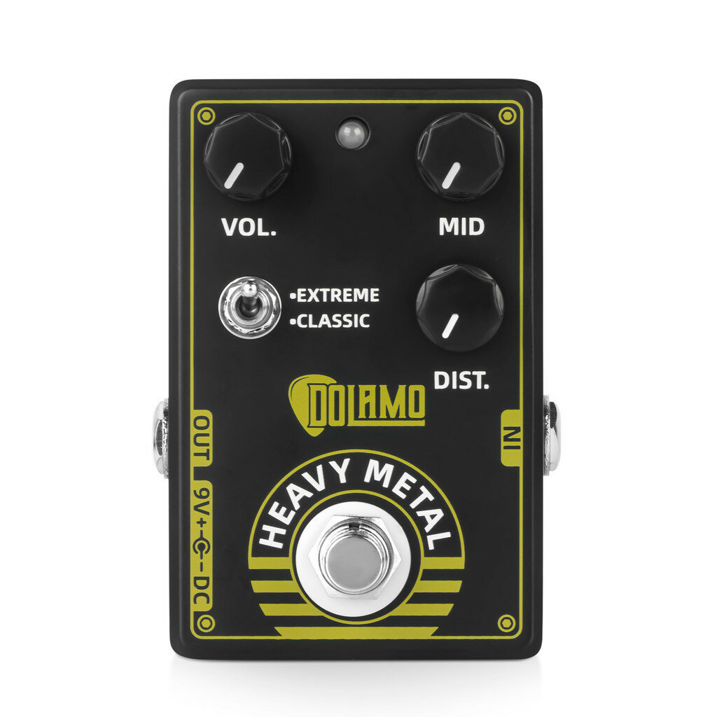 Dolamo D-17 Heavy Metal Distortion Эффектная гитара Педальная гитара Части и аксессуары
