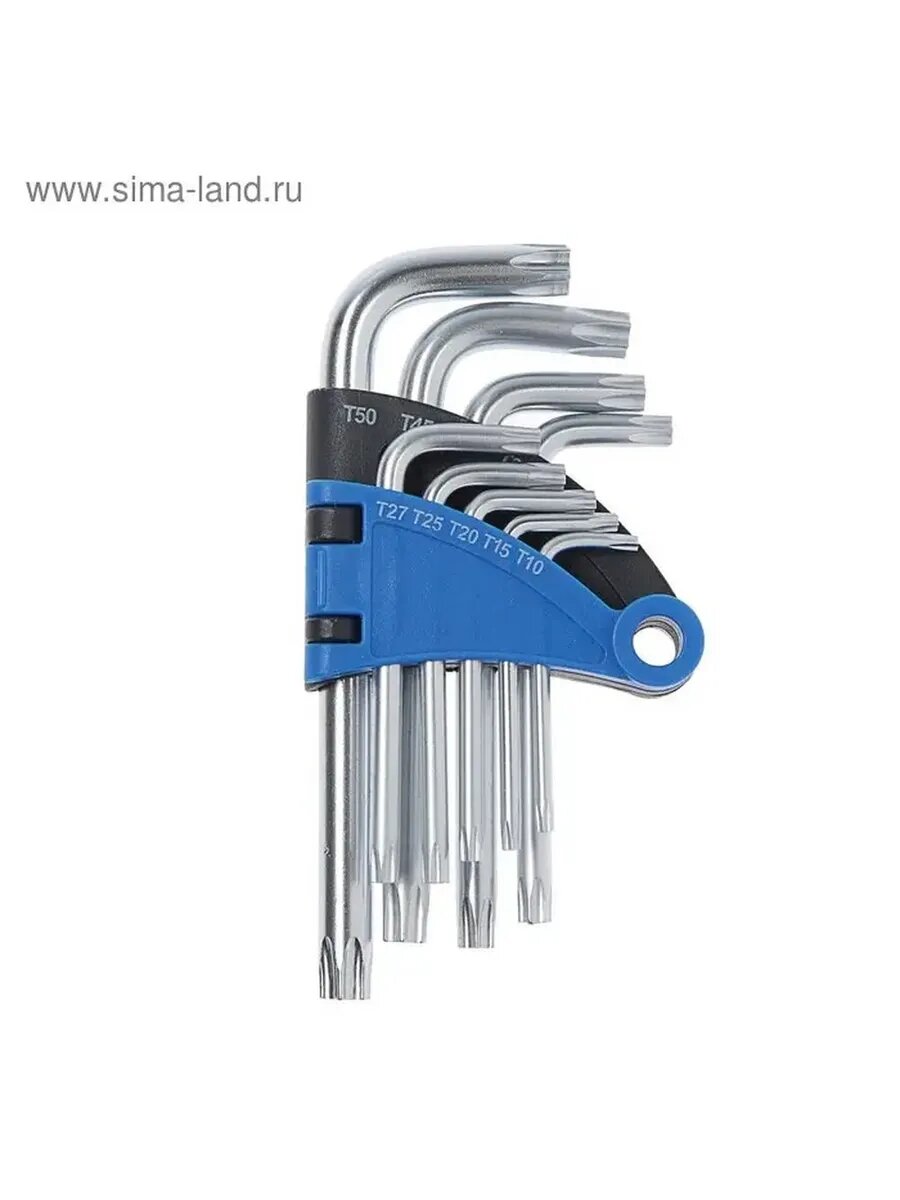 Комплект ключей тундра TORX Tamper, 9 шт.