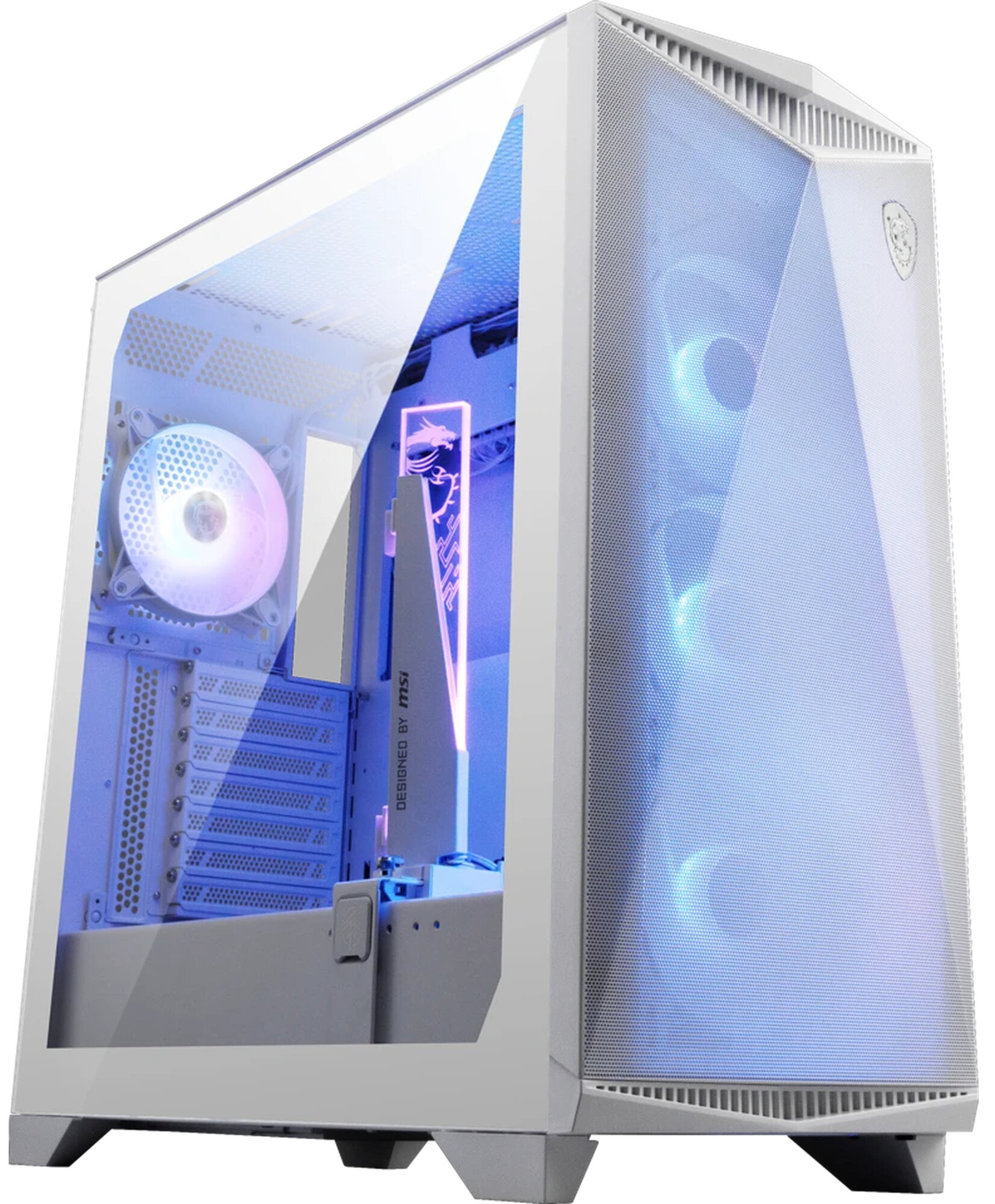 Корпус Midi-Tower MSI MPG GUNGNIR 300R AIRFLOW ARGB White (306-7G21W21-W57)