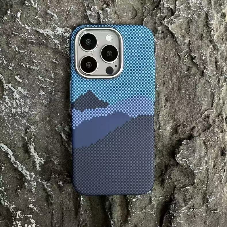 Противоударный чехол Pitaka Military-Grade Protective Case для iPhone 16 Pro Max - Sunset