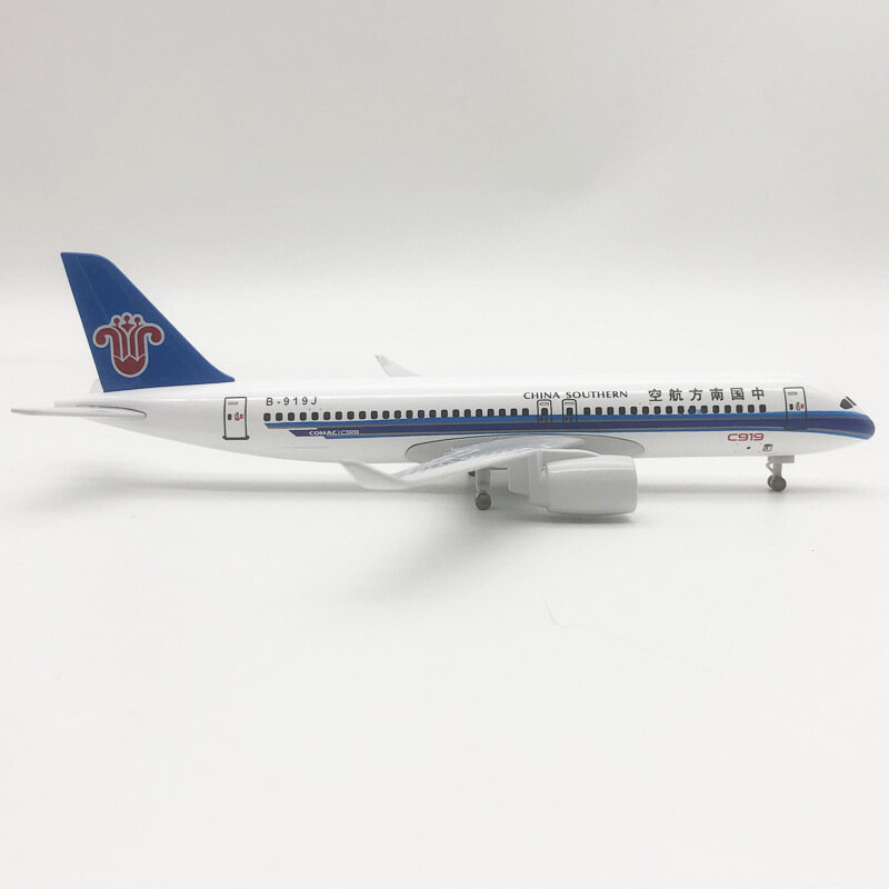 Название товара "20-см сплавная модель самолета C919, бренд China Southern Airlines"