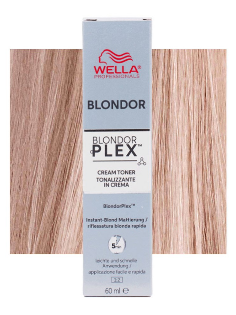 Тонирующий крем для волос Wella Professionals BlondorPlex Cream Toner, /16