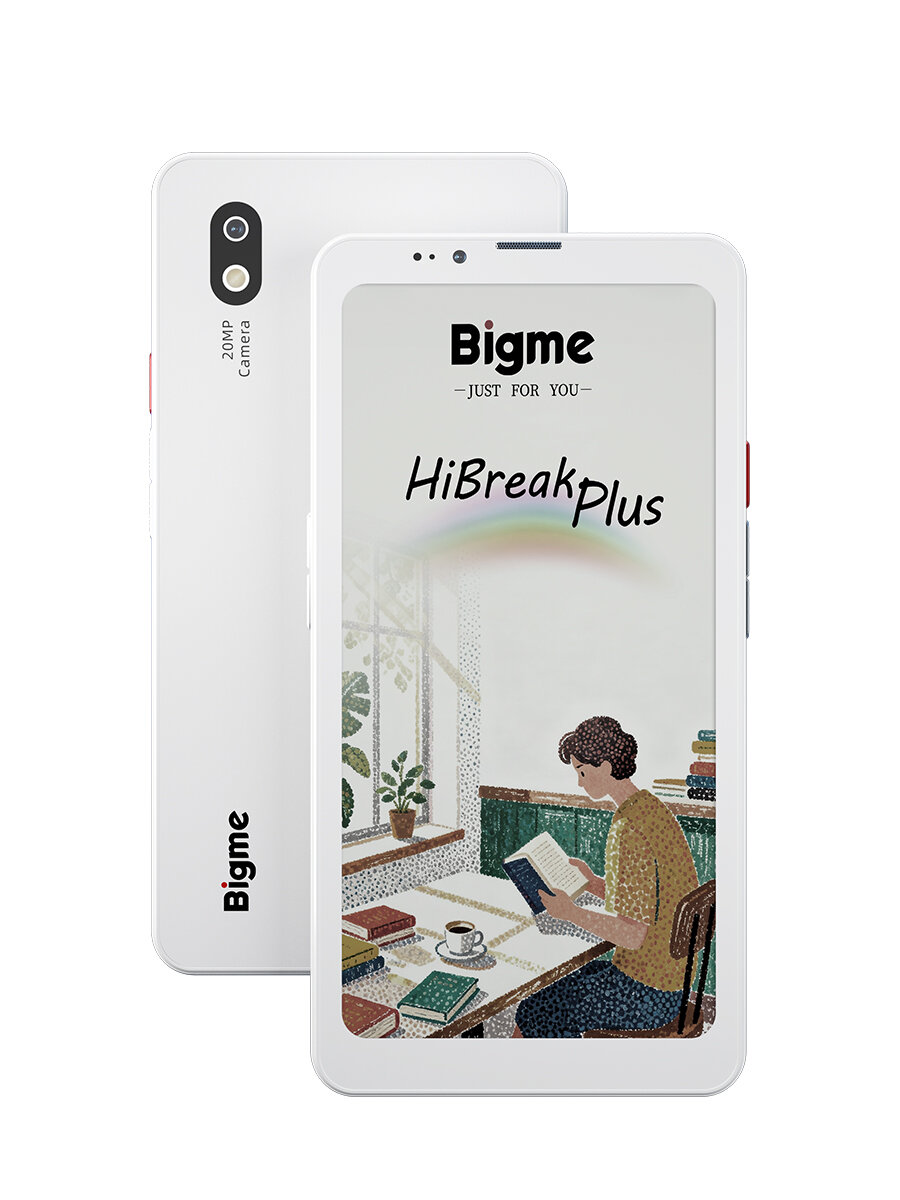 Bigme Hibreak Plus 6.13"Электронные книги Смартфоны Цветной E ink экран 4G+64G