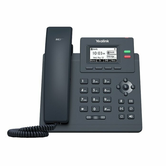 Телефон стационарный YEALINK SIP-T31W черный