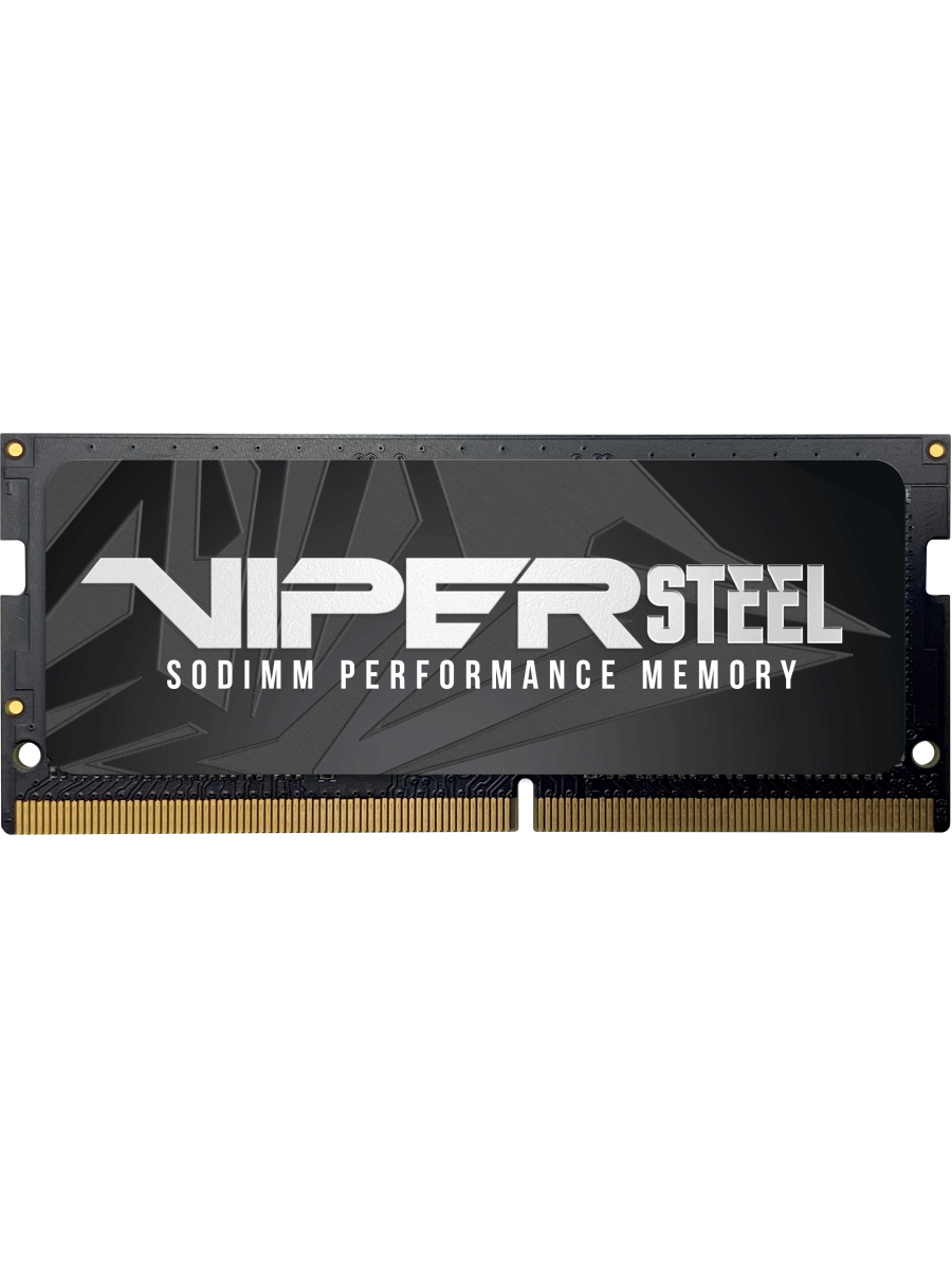 Память DDR4 32GB 2400MHz Patriot PVS432G240C5S Viper Steel RTL PC4-19200 CL15 SO-DIMM 260-pin 1.2В RTL