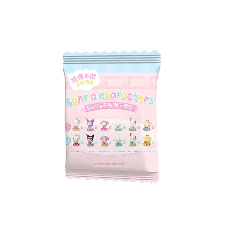 Коллекционные фигурки Sanrio: серия «Детская радость» — милые фигурки Hello Kitty, Kuromi, Cinnamoroll в закрытых