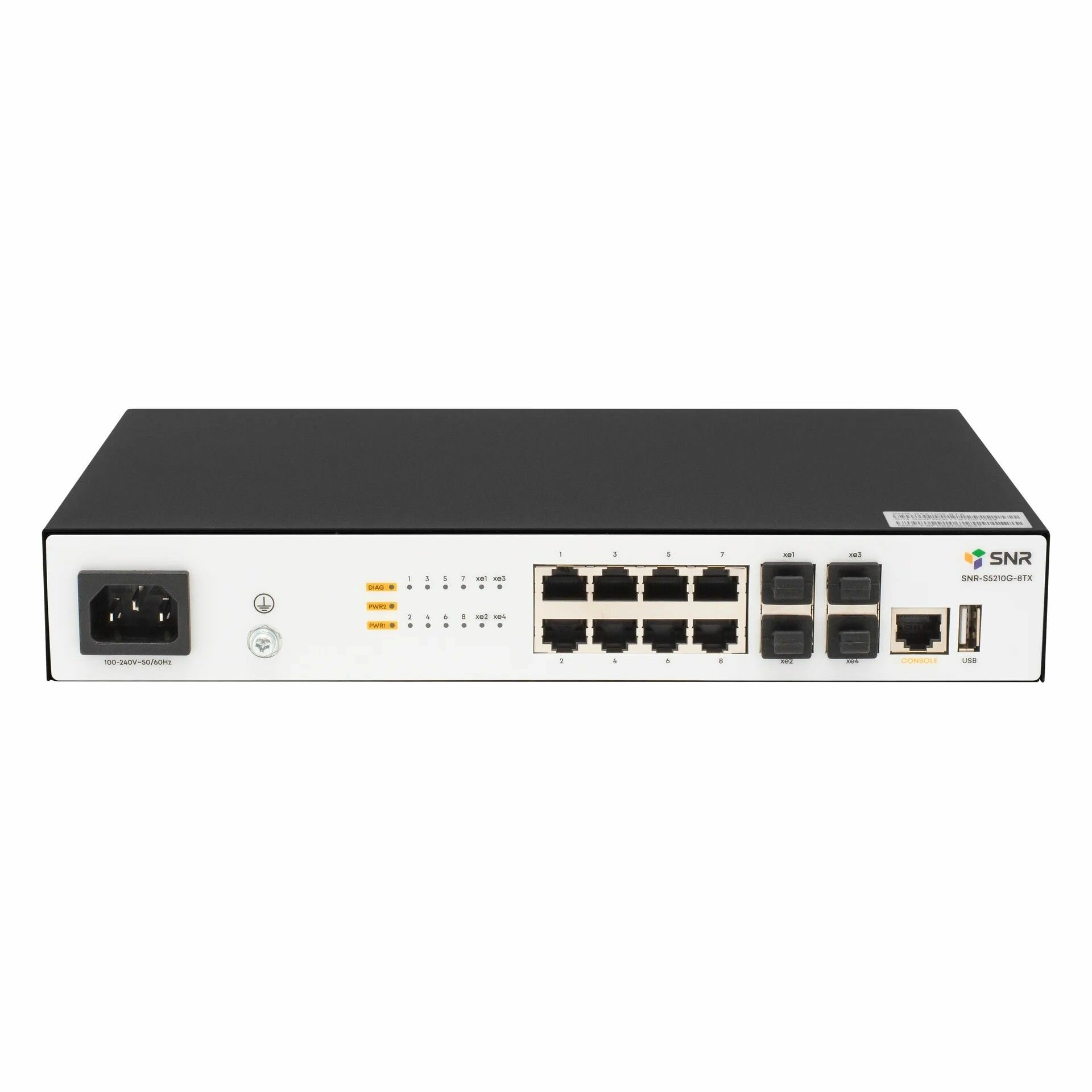Коммутатор SNR - S5210G - 8TX SNR Веб - интерфейс 10 портов 1000 Мбит/сек