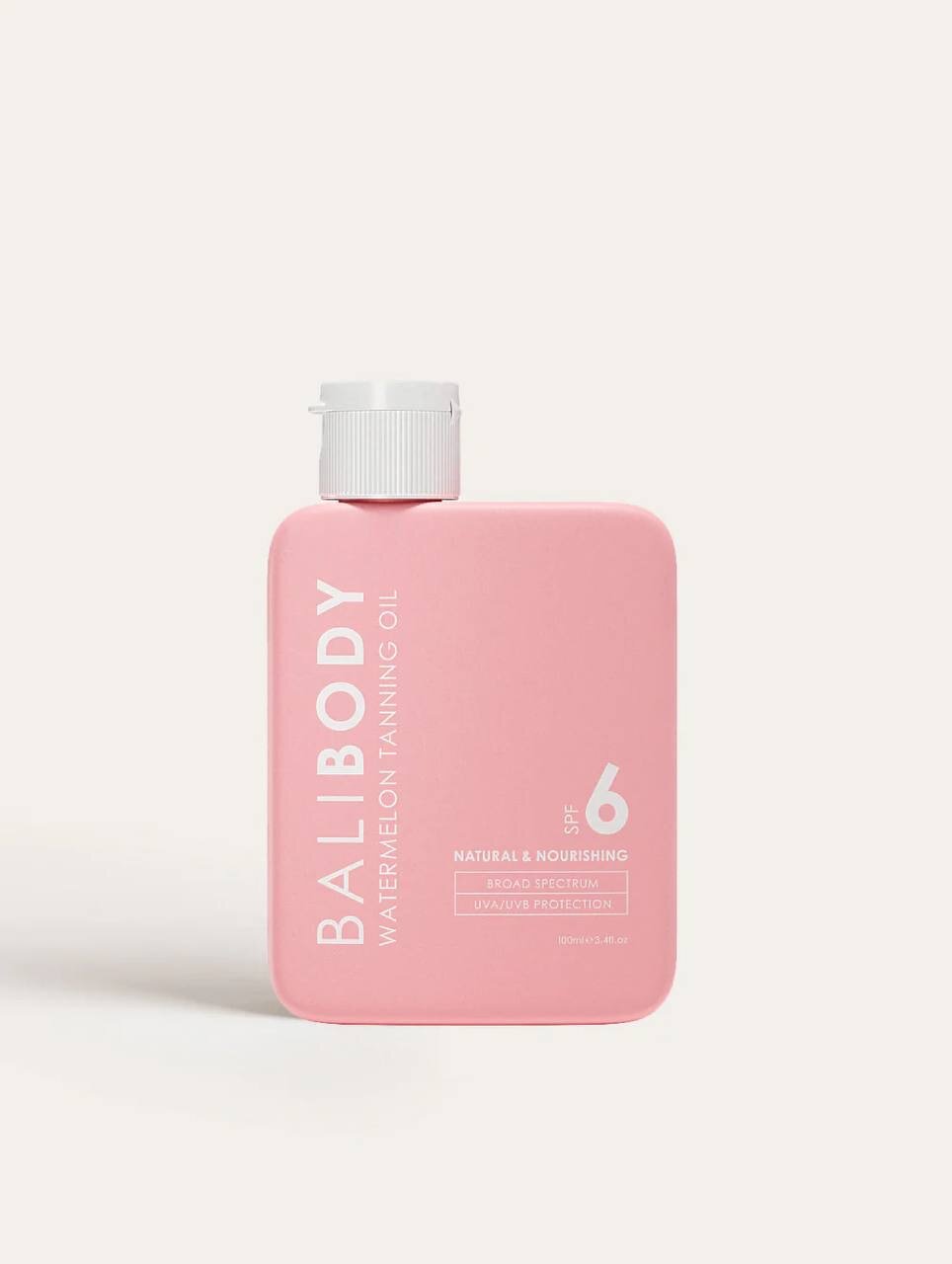 Масло для загара Bali Body Watermelon, SPF 6, арбузный аромат
