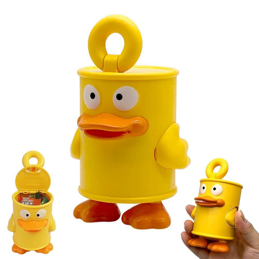 Консервированная игрушка для бассейна в форме мультяшной утки