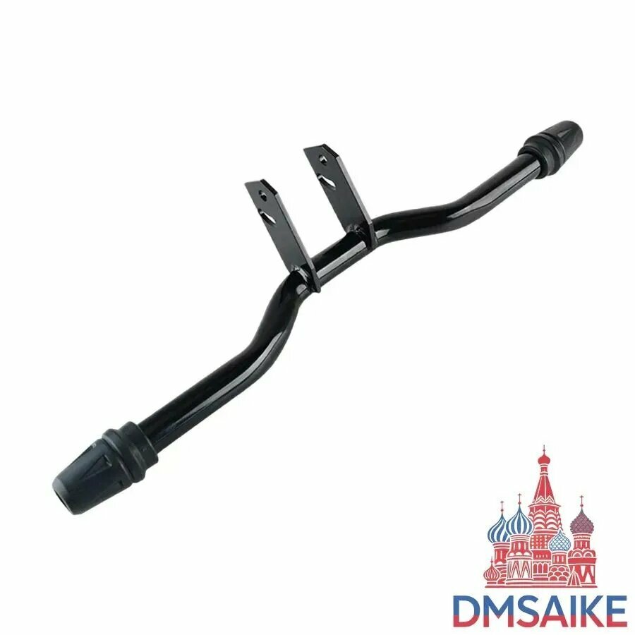 Защитная дуга двигателя для мотоциклов DL250 GW250, черная, усиленная, с амортизирующими резиновыми наконечниками, длина 68 см