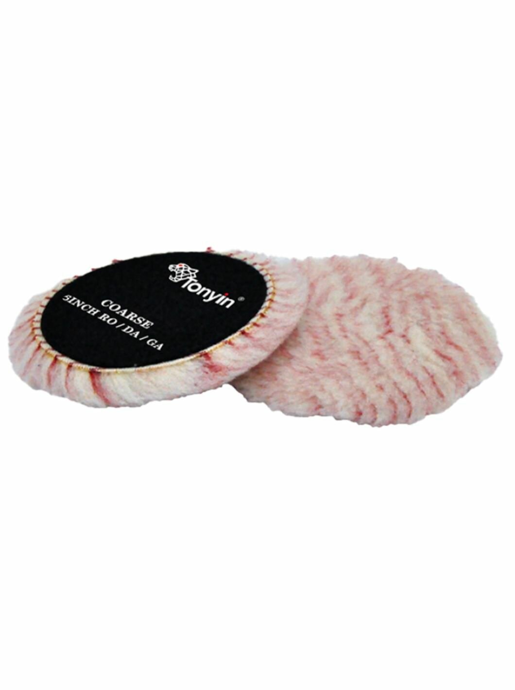TP06C Тонкий шерстяной режущий полировальник лиловый без отверстий 5 дм. THIN FOAMED WOOL PAD ( COARSE, WITHOUT HOLE) TONYIN