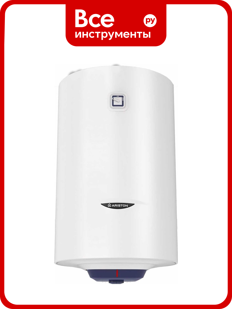 Водонагреватель Ariston BLU1 R ABS 100 V 3700537, электрический накопительный, механическое управление, защита