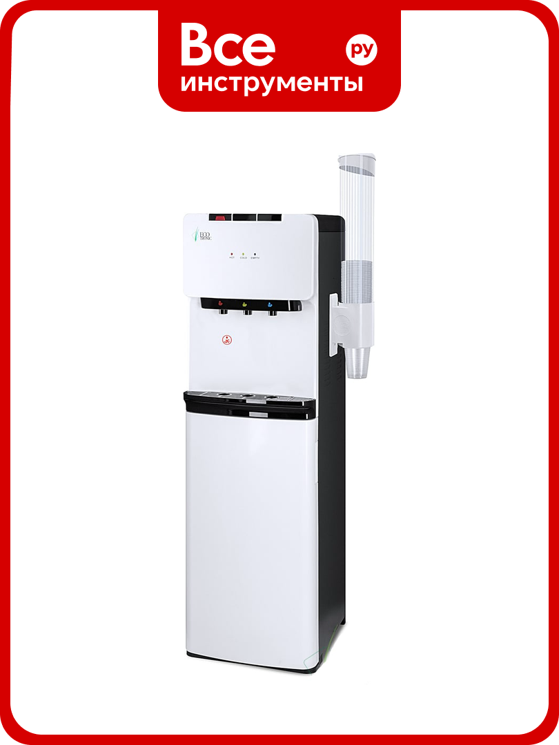 Кулер для воды ECOTRONIC K41-LX white-black ETK11744