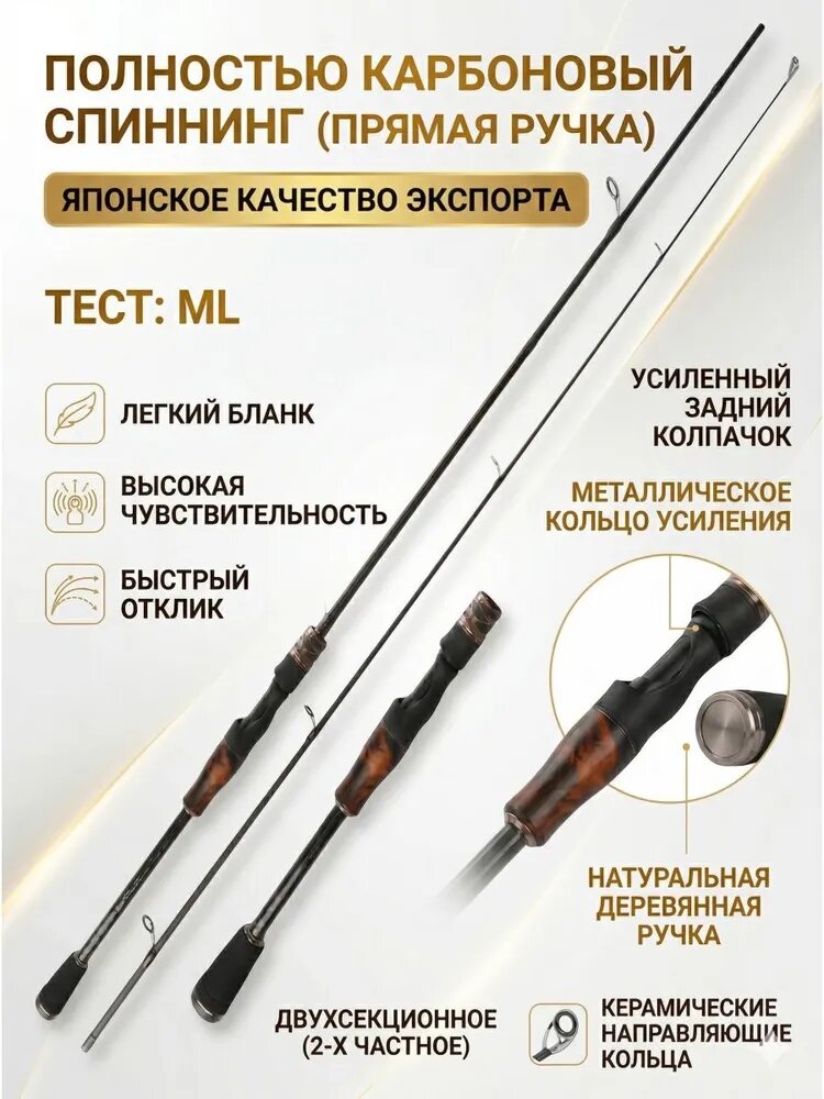Удилище, рабочая длина: 180 см , до 1500 гр