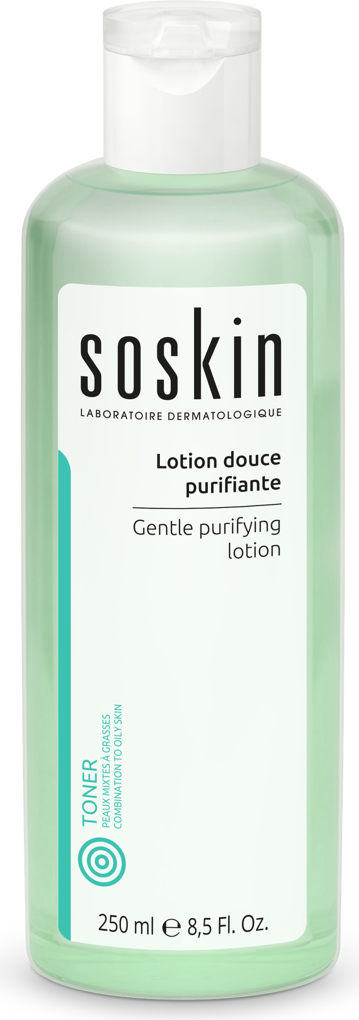SOSKIN Лосьон для жирной и комбинированной кожи 250 мл Gentle Purifying Lotion 250 140ml