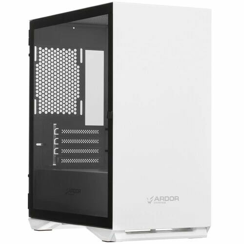 Компьютерный корпус ARDOR GAMING Rare Minicase MS4 (GAMING RARE MINICASE MS4) белый - Mini Tower, Micro-ATX, USB 2.0 Type-A, USB 3.2 Gen 1 Type-A
