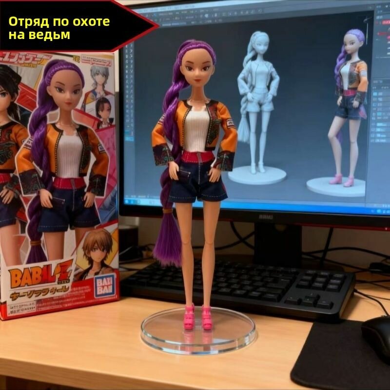 Коллекционная кукла Охотница на ведьм (Люми/Лазули), с подвижными суставами, из винила, подарочная для девочек