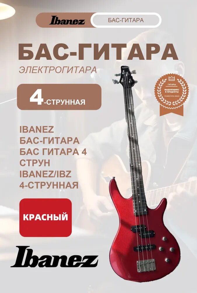 Ibanez Бас-гитара GSR200 4-струнная