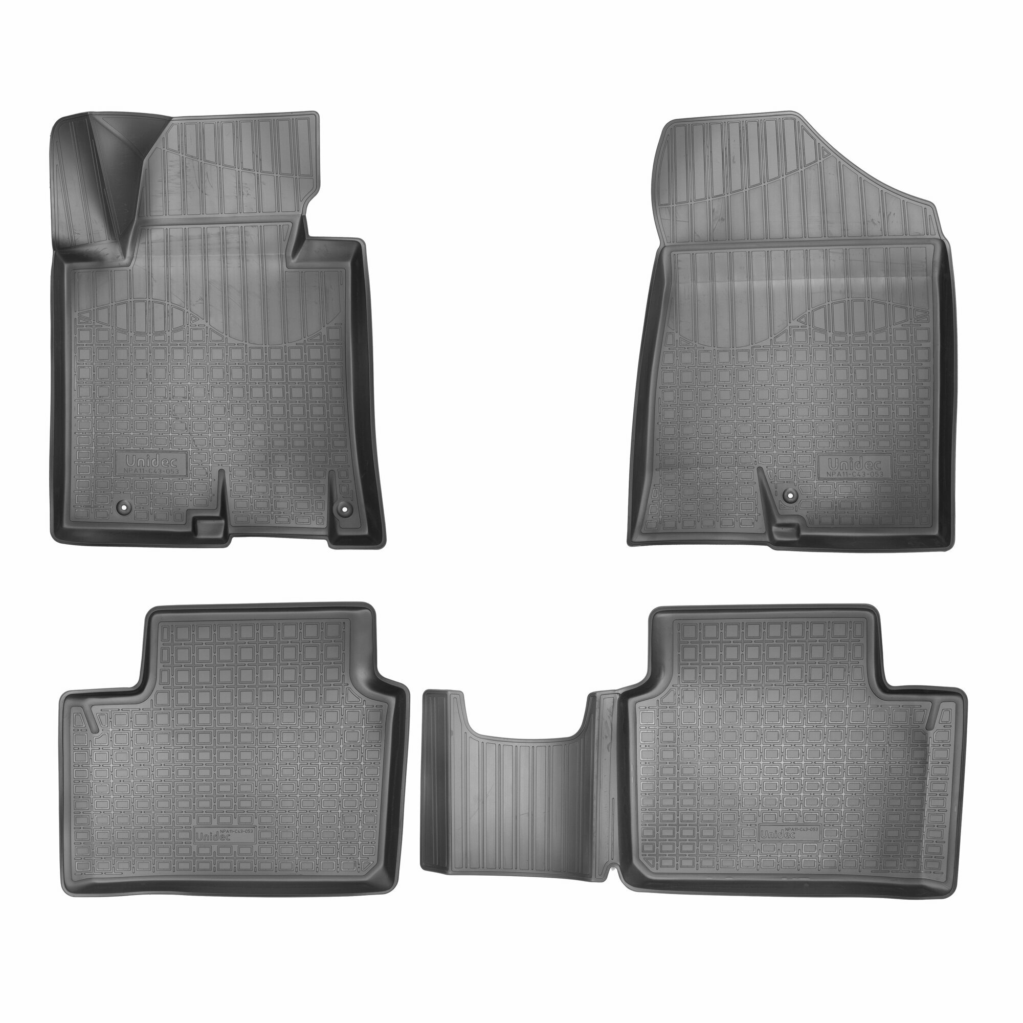 Коврики салона (полиуретан) Kia Ceed (JD) 3D (2012)