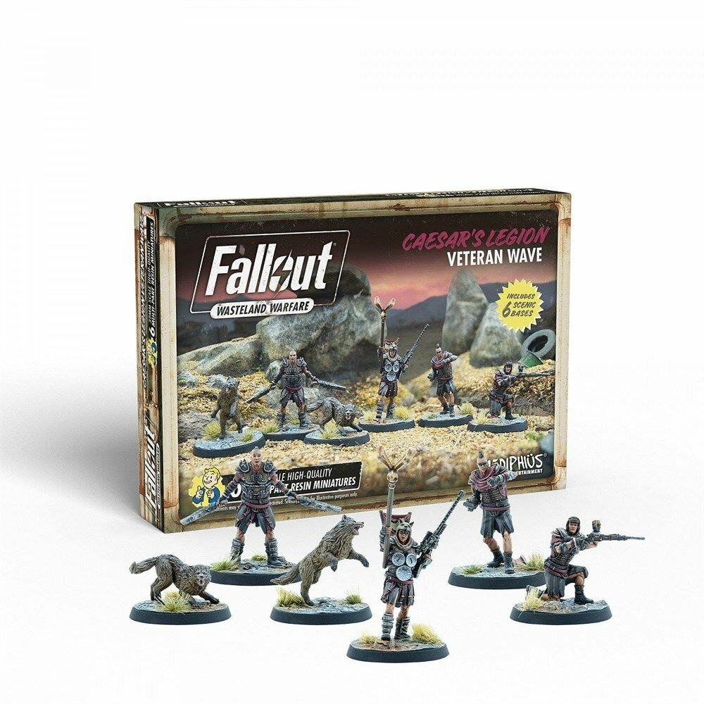 Набор Fallout: Wasteland Warfare - Caesar's Legion: Veteran Wave
