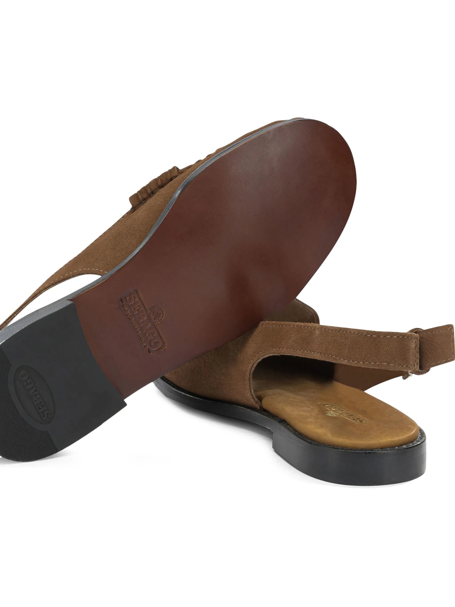 Босоножки Sebago Dan slingback sandals, размер 6, brown — фото 1