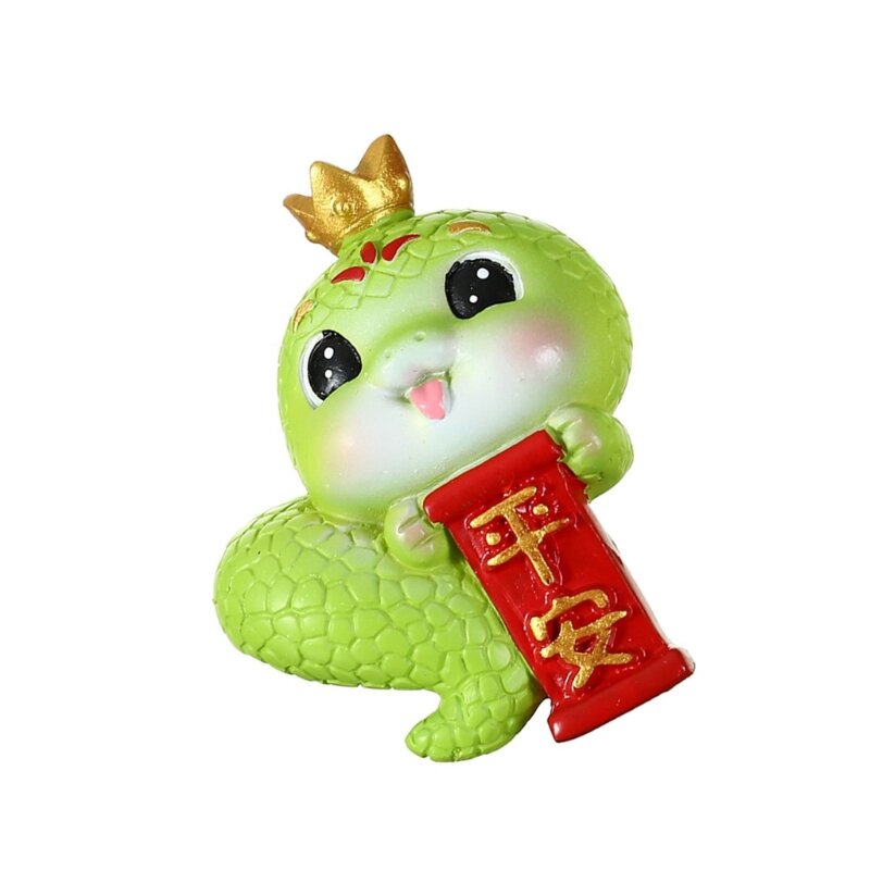Snake Figurine Statue Resins Snake Decoration Chinese New Years Festival Decorat