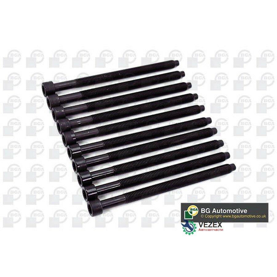 BGA BK4365 к-кт болтов ГБЦ! 10шт.\ Audi A3/A4/A6, VW Golf/Passat 1.9TDi 98>