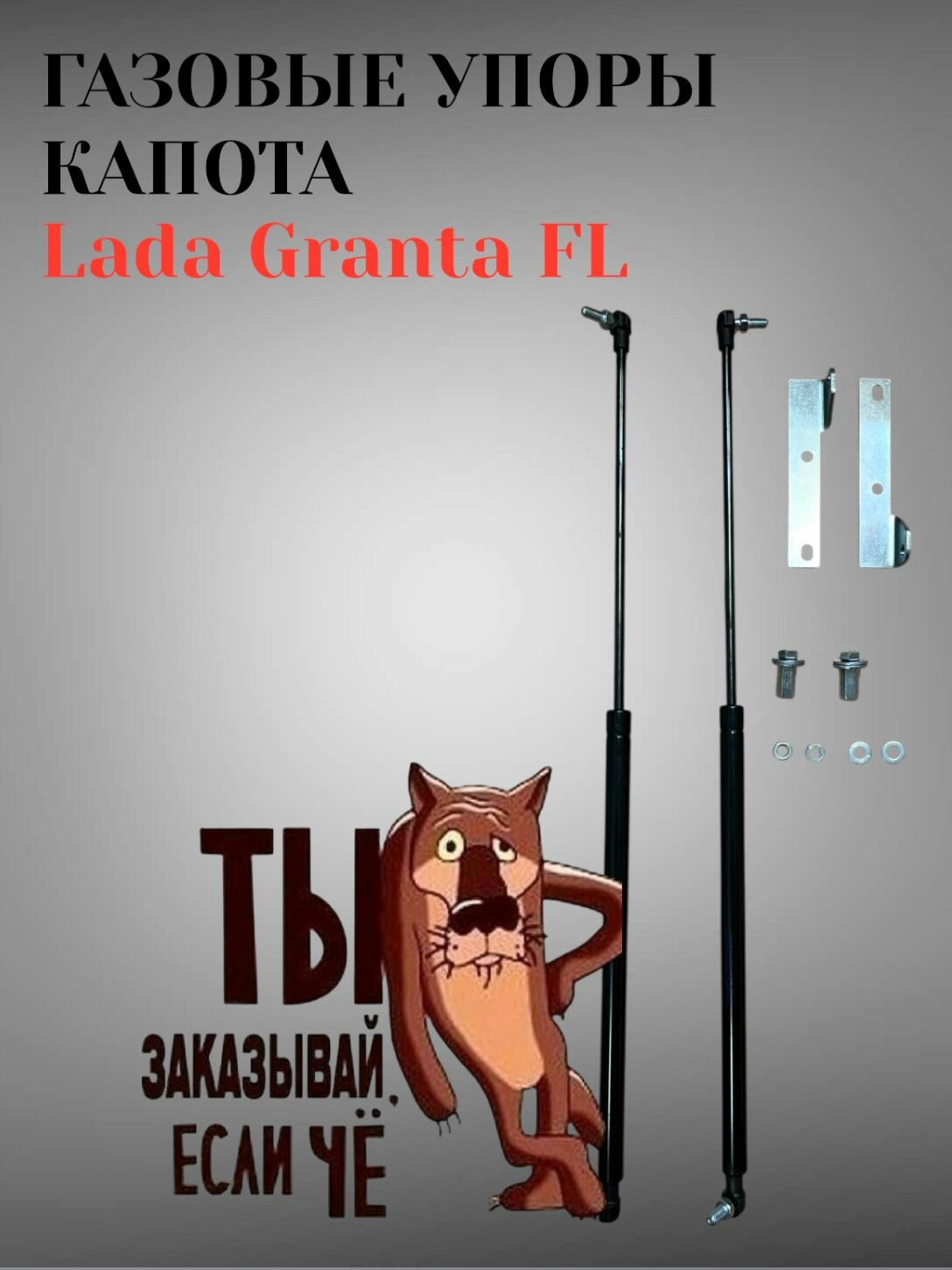 Газовые упоры капота для GRANTA FL 2018 - HB