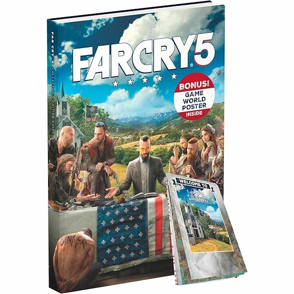 Far Cry 5: Official Collector's Edition Guide Reprinted books