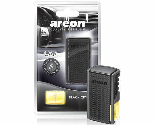 Освежитель (ароматизатор) на дефлектор AREON CAR box SUPERBLISTER Черный кристал 704-022-BL01 (72)
