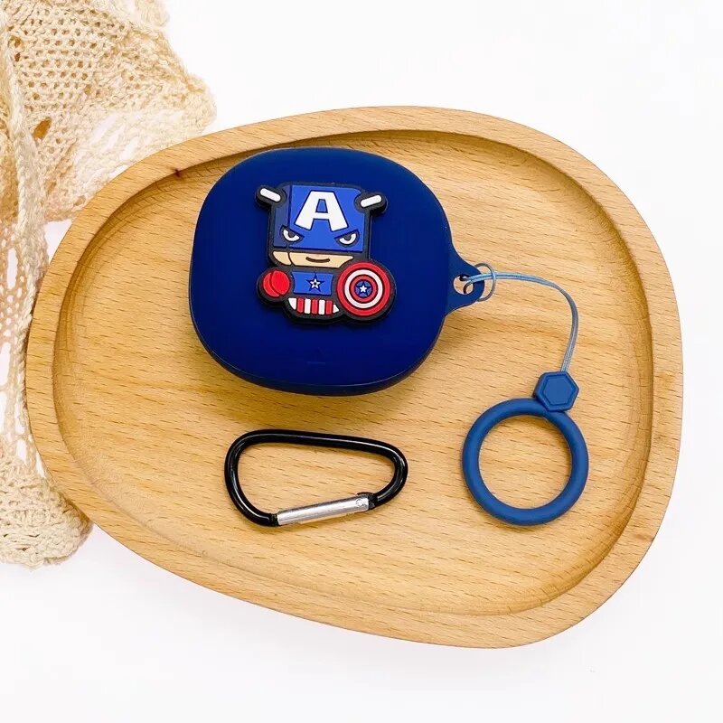 Чехол для наушников Marvel Captain America, Anker Soundcore Liberty 4/4Pro, Style 4