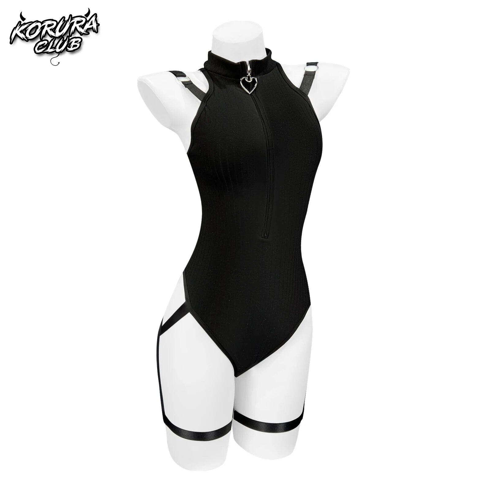 Белый вязаный комбинезон KORURACLUB XL