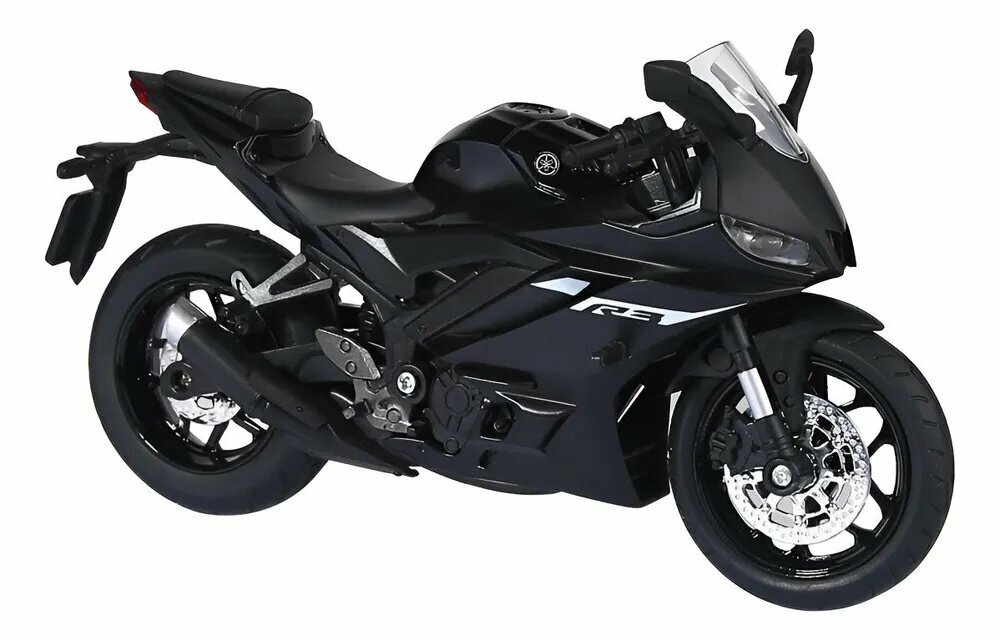 Алюминиевая модель мотоцикла Yamaha R3 в масштабе 1:12