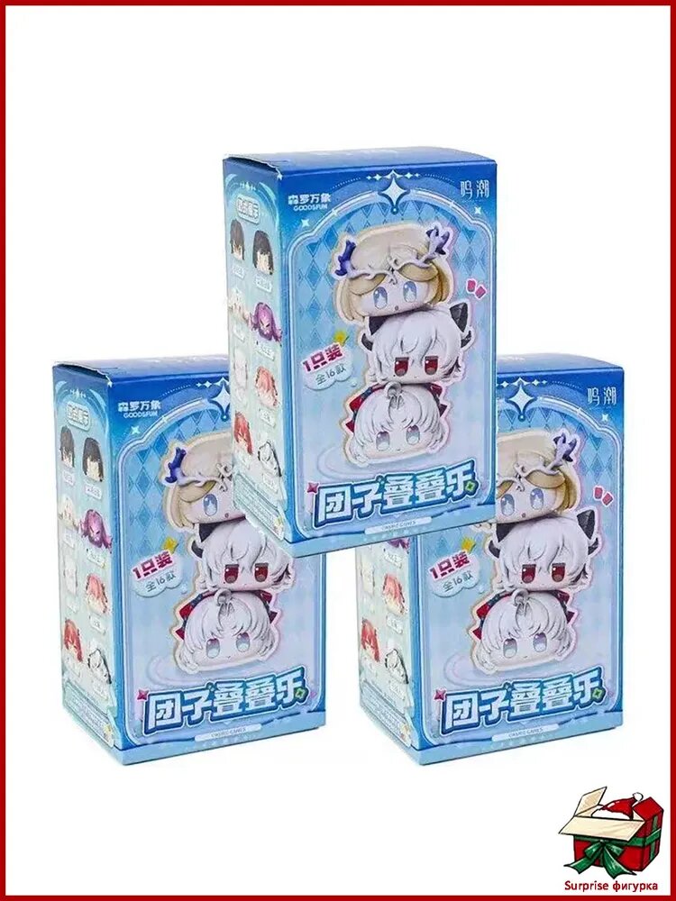 Коллекционная фигурка Слепая коробка Wuthering Waves Dango Stacking Series Blind Box Figures