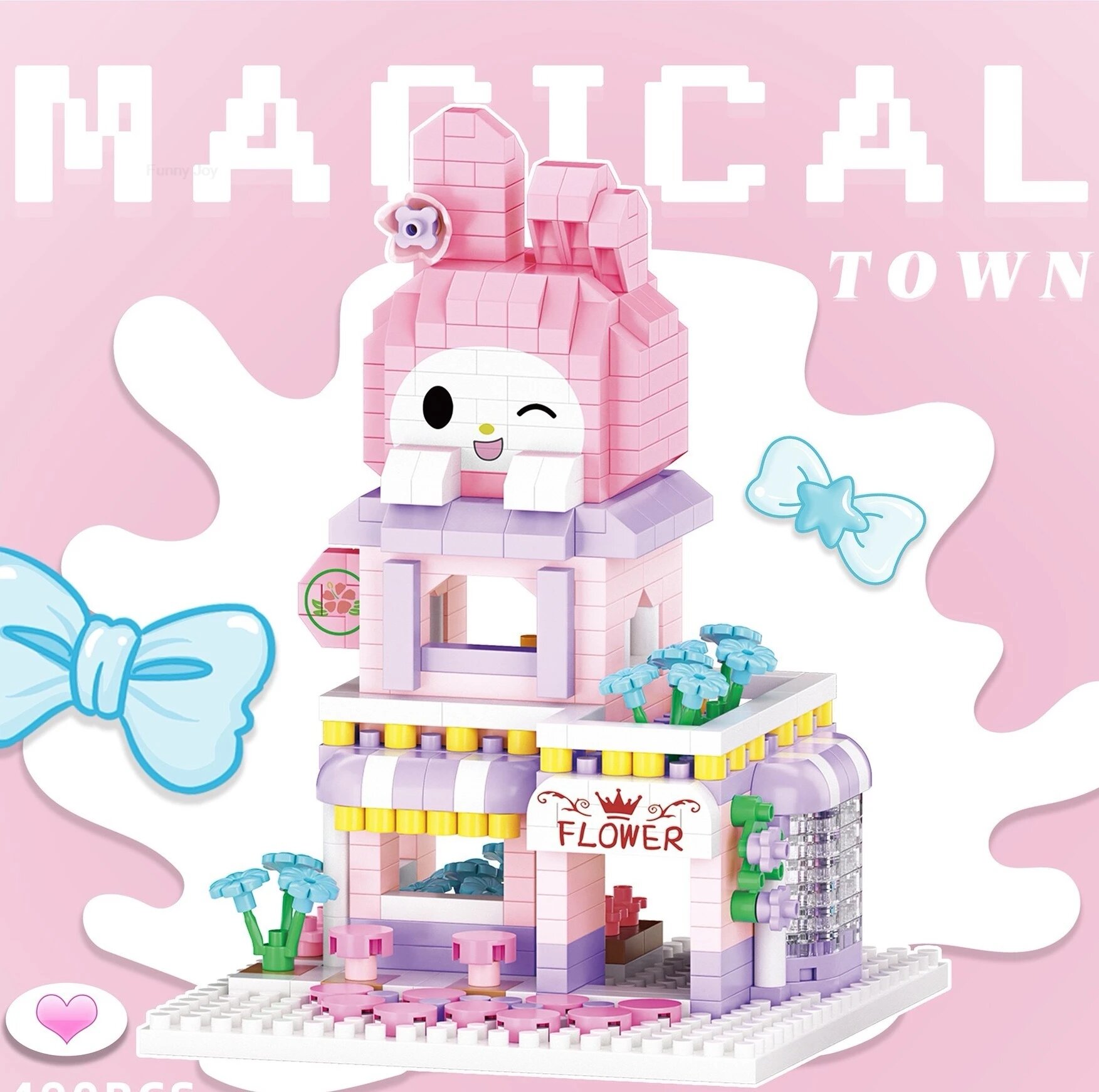 Конструкторы TOPTOY Hello Kitty Розовый, MZ221